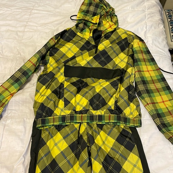 Forever 21 | Pants & Jumpsuits | Forever2 Yellow And Black Plaid ...